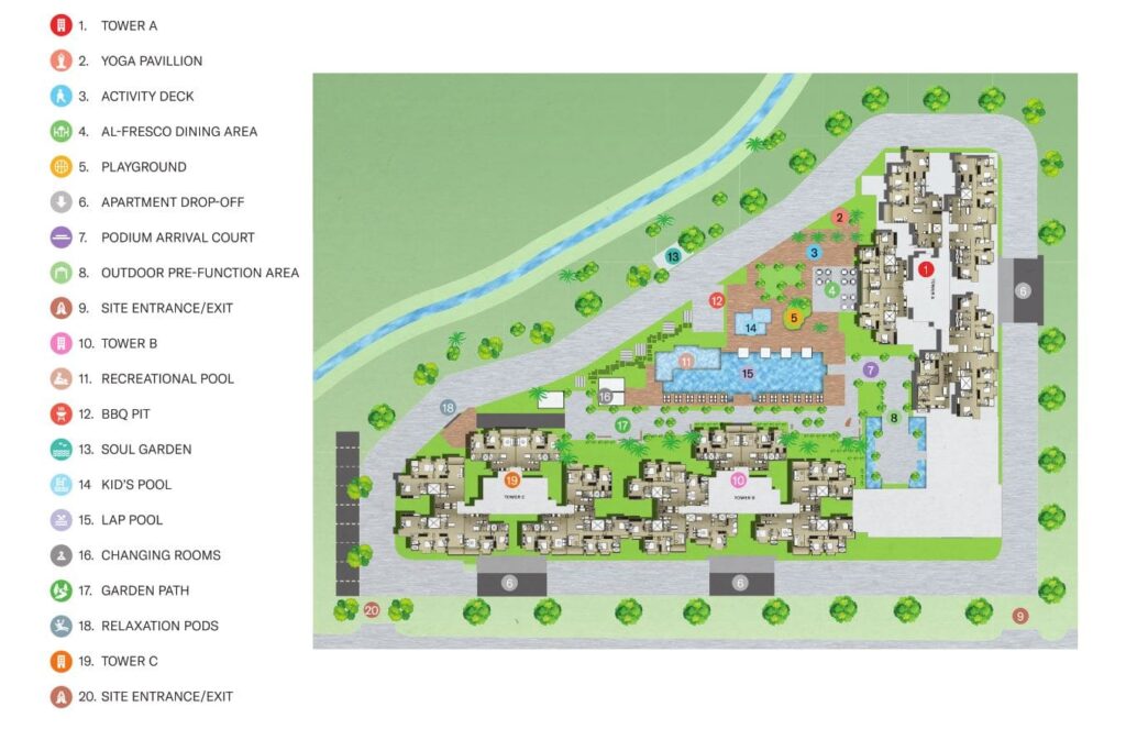 Bhartiya City Nikoo Homes Floor Plans - Nikoo Homes